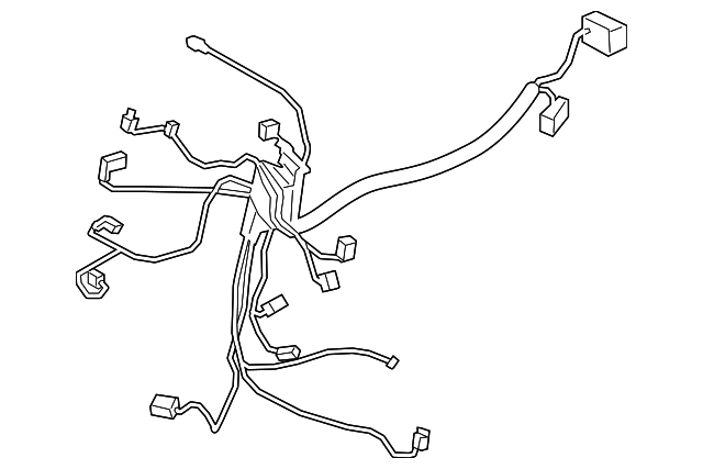 2017-2020 BMW | Engine Harness | 12-51-8-631-660 | BMW OEM Parts Store