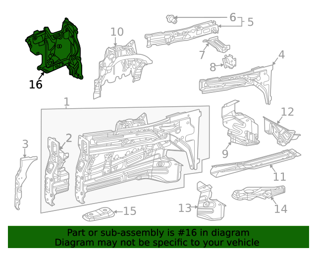 167-620-18-02 - Insulation 2020-2023 Mercedes-Benz | AutoNationParts.com