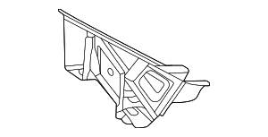 167-620-77-02 - Fender Liner Extension 2020-2023 Mercedes-Benz ...