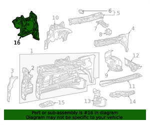 167-620-18-02 - Insulation 2020-2023 Mercedes-Benz | AutoNationParts.com