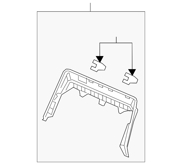 39711-THR-A11 - Trim Bezel 2018-2024 Honda Odyssey | Honda Parts Online