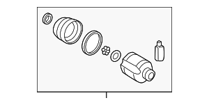 49582-1W400 - Inner Joint 2012-2017 Kia Rio | Kia.Parts Store
