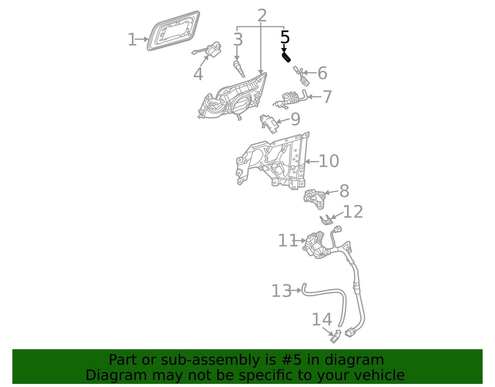 81360-47010 - Courtesy Light 2012-2024 Toyota | AutoNation Parts
