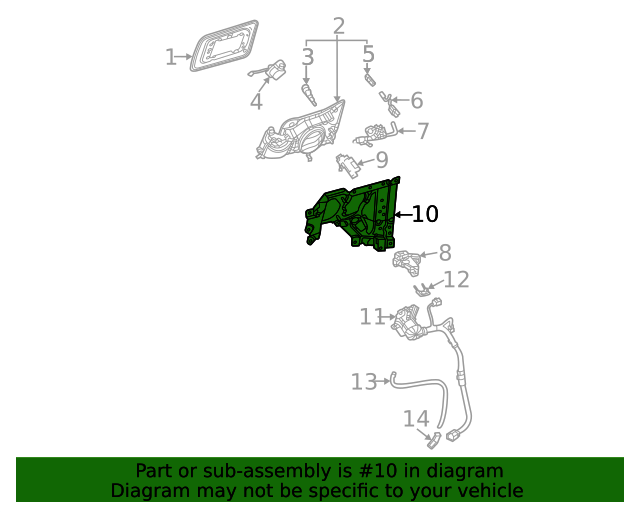 2021-2023 Toyota RAV4 Prime Drive Motor Battery Pack Charging Port ...
