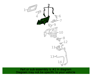 2021-2023 Toyota RAV4 Prime Charging Port 58409-42011 | Toyota Parts Center