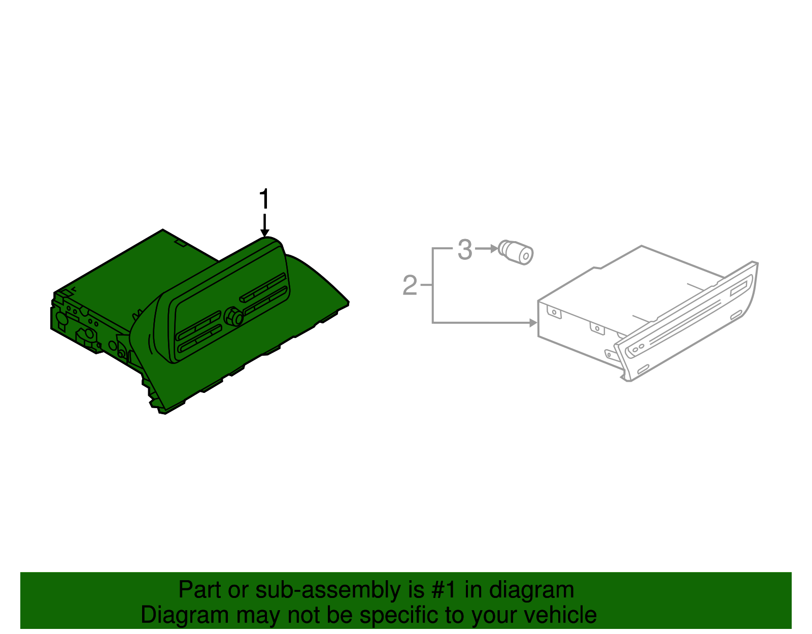 BJS7-66-9R0D - High-Quality Radio for 2014-2018 Mazda 3 | AutoNation Parts