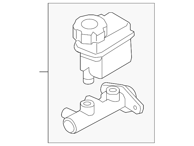 2006-2011 Hyundai Master Cylinder Assembly 58510-3K300 | OEM Parts Online
