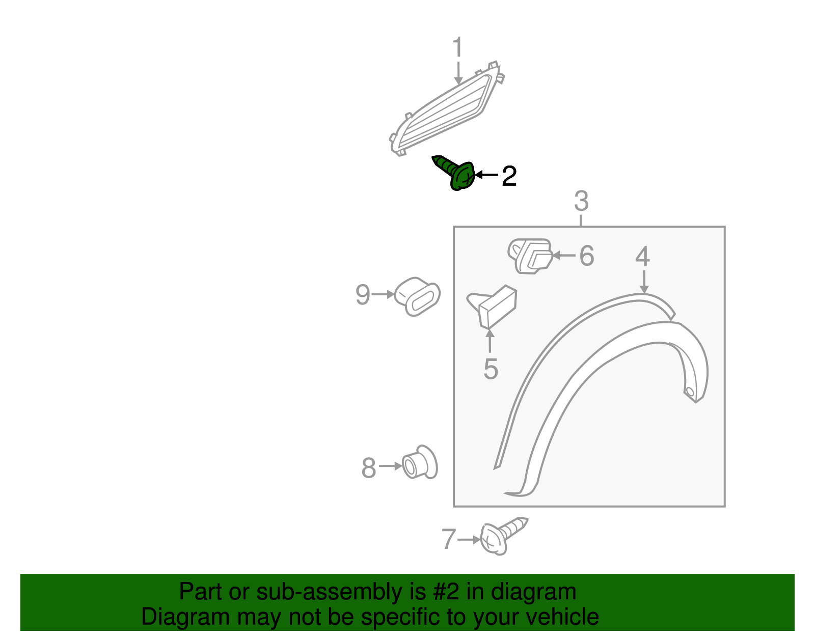 2011-2014 Infiniti Vent Grille Screw 63849-1LA0A | Faulkner Infiniti of ...