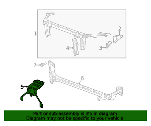 2021-2023 Buick Envision Hood Primary Latch Mount Panel Bracket ...