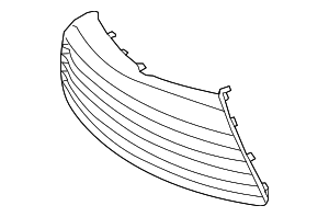 2015-2017 Toyota Camry Lower Grille 53112-06260 | OEM Parts Online