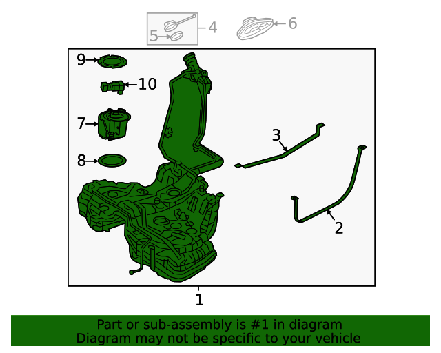 223-470-04-00 - Fuel Tank 2021-2023 Mercedes-Benz | Mercedes-Benz USA Parts