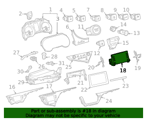 86140-06E10 - Display Unit - 2021-2024 Toyota Camry | OEM Genuine ...