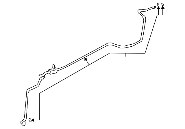 2004-2006 Lexus RX330 | Liquid Line | 88710-0E011 | OEM Vehicle Parts