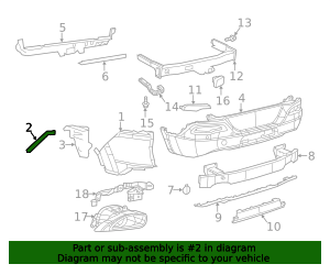 2014-2018 Jeep Cherokee Upper Cover Front Bracket - Passenger Side (RH ...
