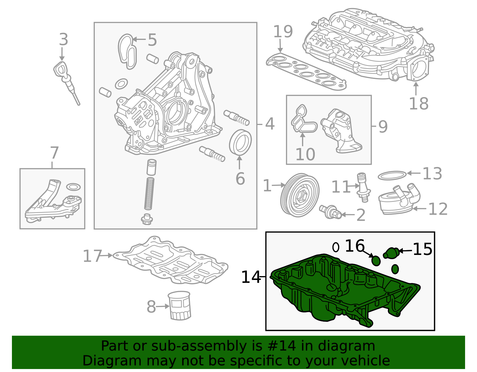 11200-5MH-A00 - High-Quality Oil Pan for 2009-2020 Acura | AutoNation Parts