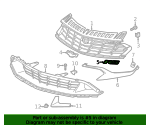 2010-2023 Chevrolet Camaro Front Grille Bowtie Logo 92225496 GM ...