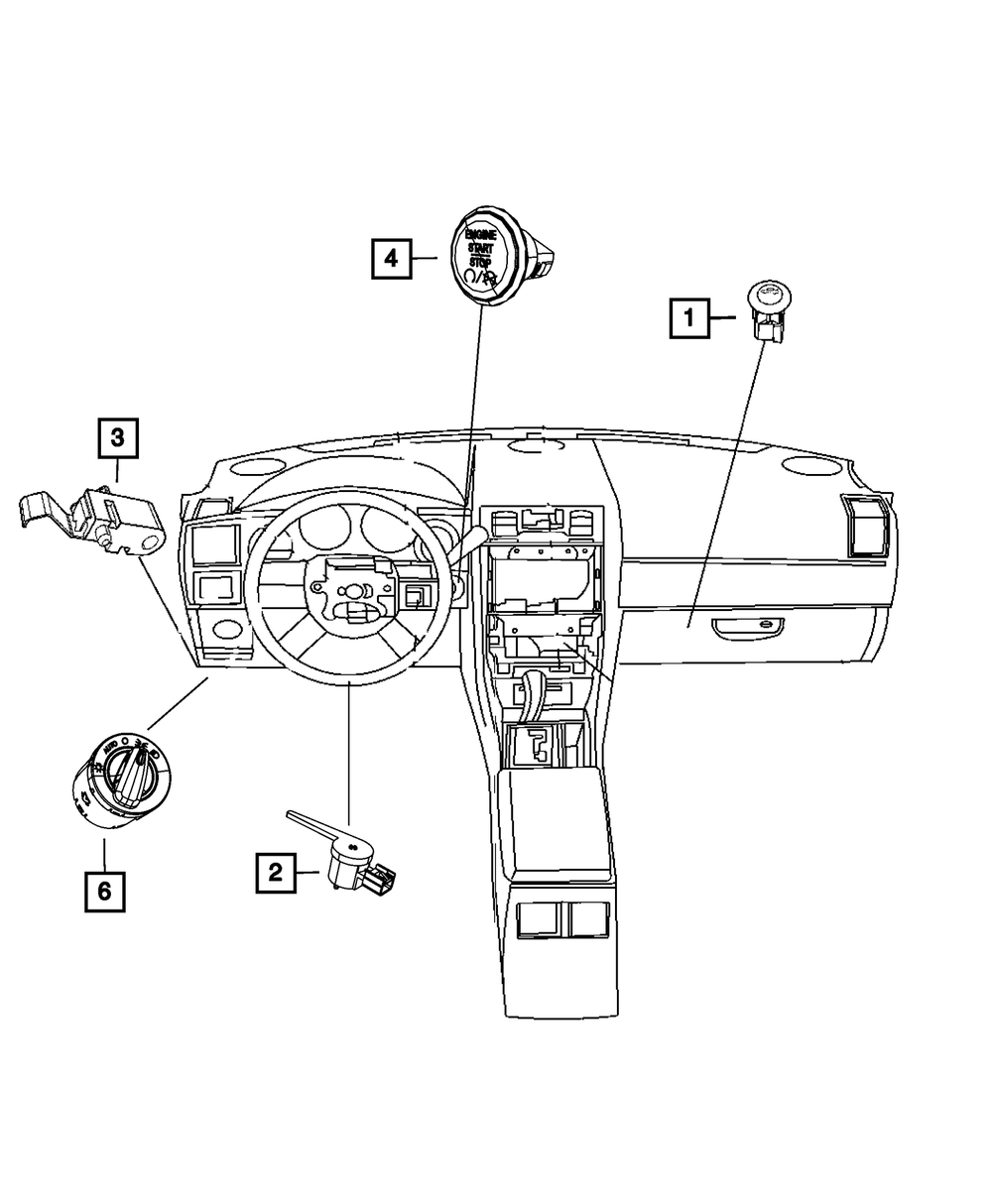 Mopar Keyless Ignition Node Module - 68299959AB | MoparOnlineParts ...