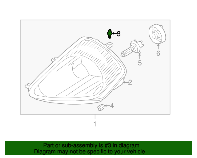 MS240156 - Wheel Opening Molding Bolt 1992-2024 Mitsubishi | Mitsubishi ...