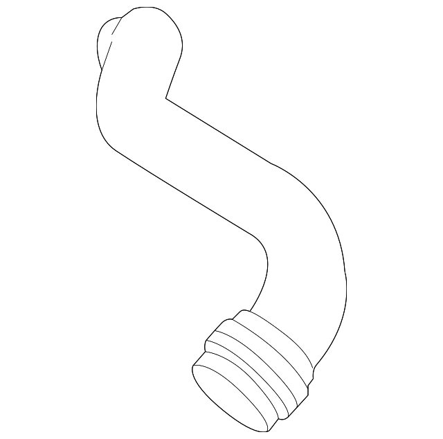 2008-2013 Volvo Connector Hose 31338736 | TascaParts.com