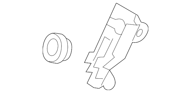 2004-2016 Volvo Lower Cover Bracket 30650770 | TascaParts.com