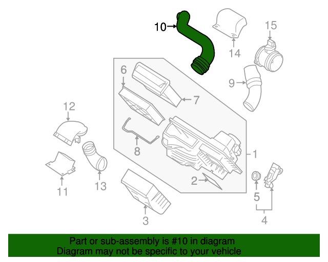 31338736 - Connector Hose - 2008-2013 Volvo | Volvo OEM Parts Direct