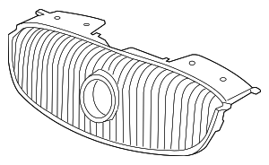 2006-2009 Buick Lucerne Chrome Front Grille 25768116 GM | GMPartsDirect.com