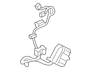 84449516 GM Front Passenger Side Door Lock Wiring Harness | GM Parts Store