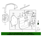 2019-2024 GM Handle, Inside Cap 84630349 GM | GMPartsDirect.com