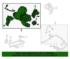 2020-2025 Cadillac (Replaces 55515939) Turbocharger 12722729 GM ...