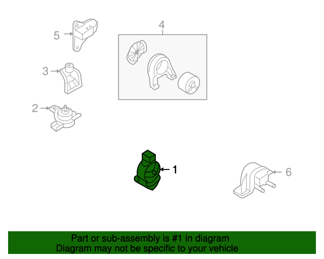 2010-2012 Hyundai Santa Fe Front Mount 21910-2B100 | OEM Parts Online