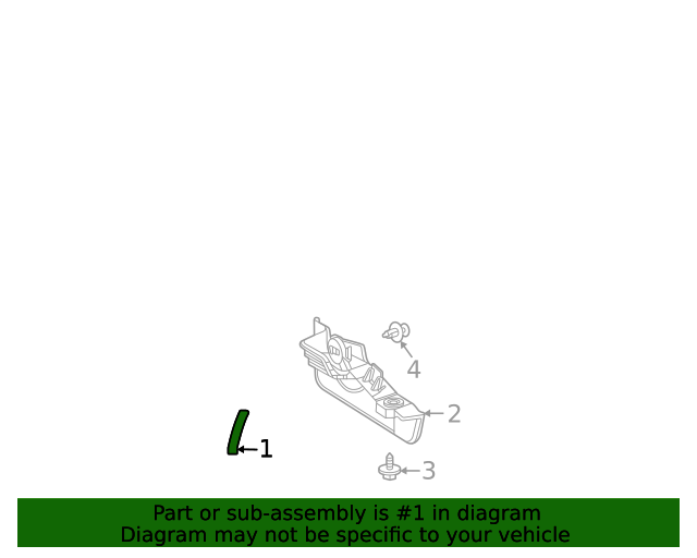 2021-2024 Toyota Venza Stone Guard 58741-48020 | Toyota of Des Moines Parts