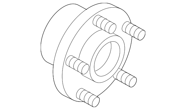 31340604 - Front Hub & Bearing - 2004-2013 Volvo | Volvo OEM Parts Direct