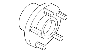 31340604 - Front Hub & Bearing - 2004-2013 Volvo | Volvo OEM Parts Direct
