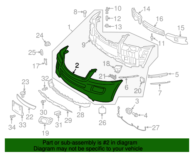 164-880-45-04-9999 - Bumper Assembly 2006-2008 Mercedes-Benz | Mercedes ...