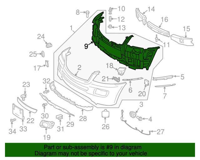 164-885-01-65 - Frame 2006-2008 Mercedes-Benz | Mercedes-Benz USA Parts