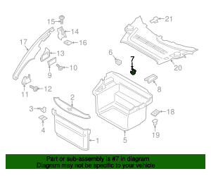 Genuine Porsche 991-551-801-00-1E0 |Compartment Trim Support | FREE ...