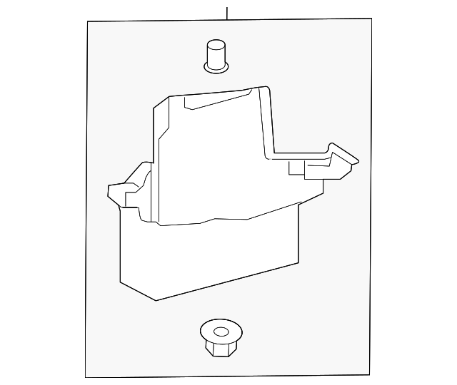 2019-2023 Toyota Corolla Floor Pan Splash Shield 58398-12080 | Toyota ...