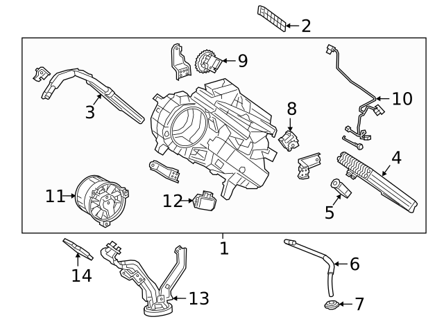 88515-48160 - A/C Expansion Valve 2018-2019 Lexus | AutoNationParts.com
