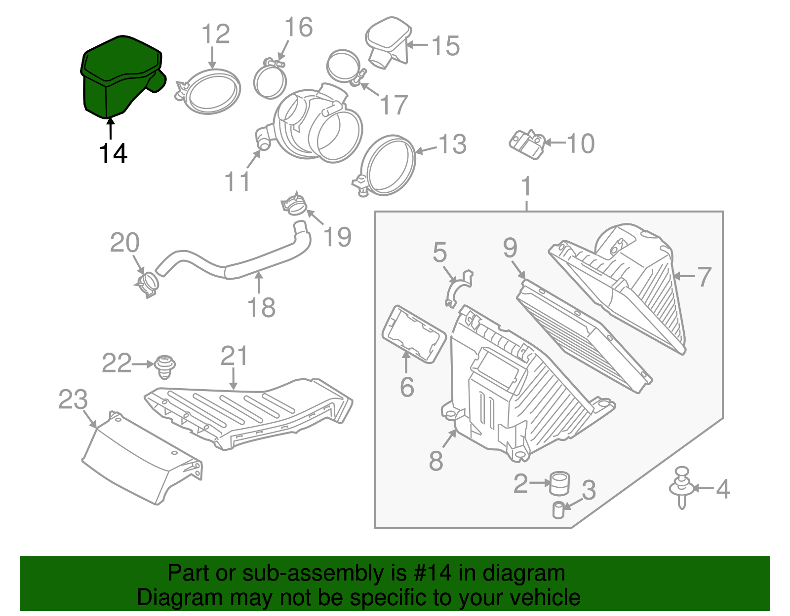 28191-2P100 - Resonator 2011-2013 Kia Sorento | Kia.Parts Store