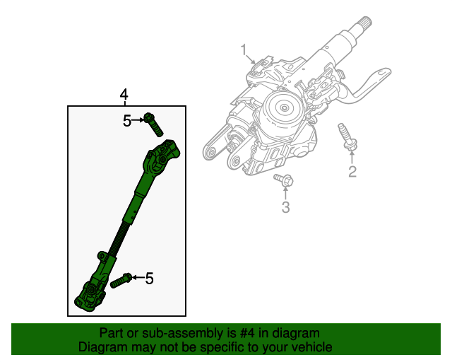42777649 - Steering Shaft 2013-2022 GM | AutoNationParts.com