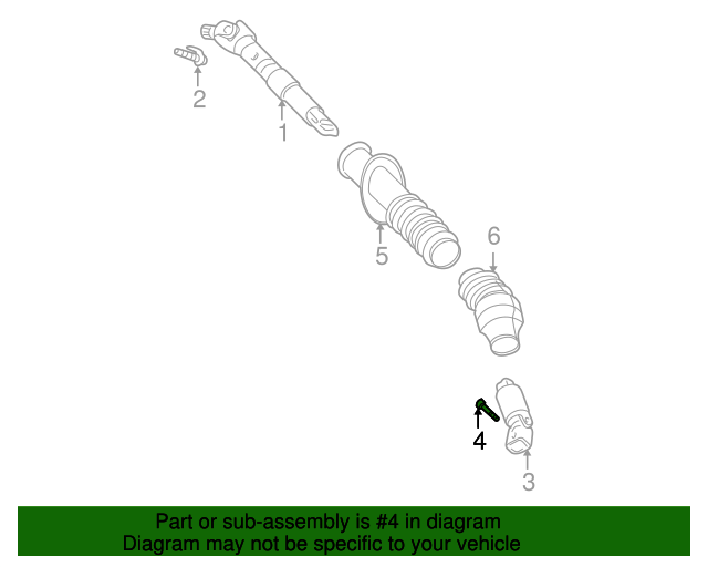 2002-2009 GM Steering Shaft Bolt 11518143 GM | GMPartsDirect.com