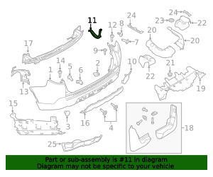 Genuine OEM Mount Bracket Part# LR061275 Fits 2015-2023 Land Rover ...