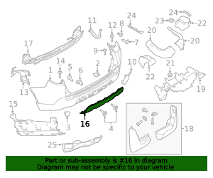 LR077791 - Lower Cover - 2015-2019 Land Rover Discovery Sport | Land ...
