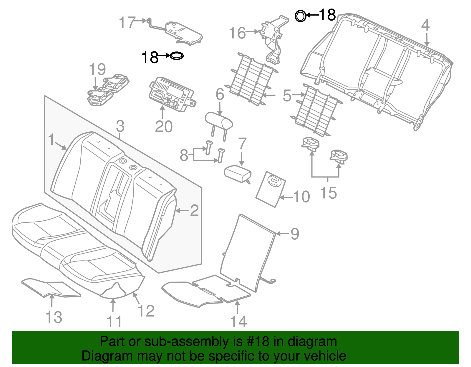 2007-2019 Jaguar HVAC Seat Filter C2C36093 | OEM Parts Online