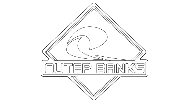 Ford M2DZ-16720-G - Nameplate - 2021 Ford Bronco | OEM Ford Parts ...