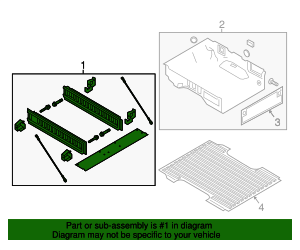 2017-2020 Ford Bed Ramp Stowable Loading - Two Ramp Kit HC3Z-99286F56-D ...