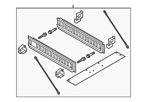 2017-2020 Ford Bed Ramp Stowable Loading - Two Ramp Kit HC3Z-99286F56-D ...
