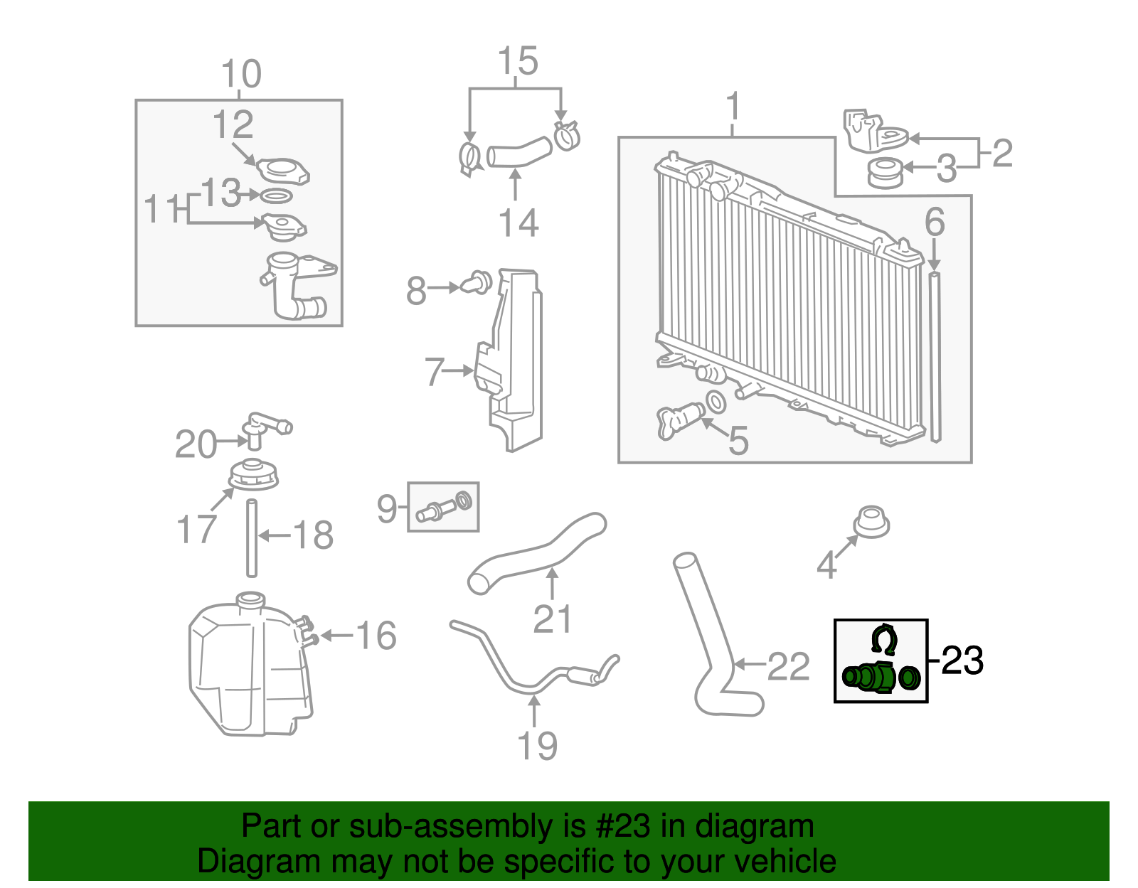19503-RNB-A01 - Connector 2006-2015 Honda Civic | Honda Parts Online