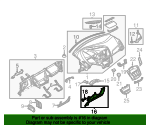 2013-2018 Ford Focus Lower Insulator DV6Z-58043A88-AA | FordPartsOnSale.com