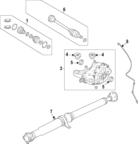 Drive Axles for 2022 Land Rover Defender 90 | JaguarParts.com